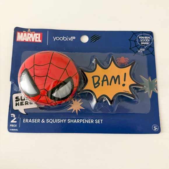 Marvel | Office | Marvel Yoobi Spiderman Eraser And Squishy Pencil ...